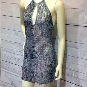 Delicate Illusions | Dresses | Delicate Illusions Gray Snakeskin Print ...